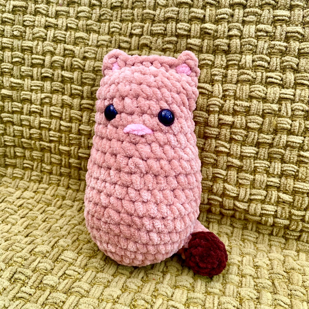 Amigurumi Crochet Blob Cat Plush - Etsy