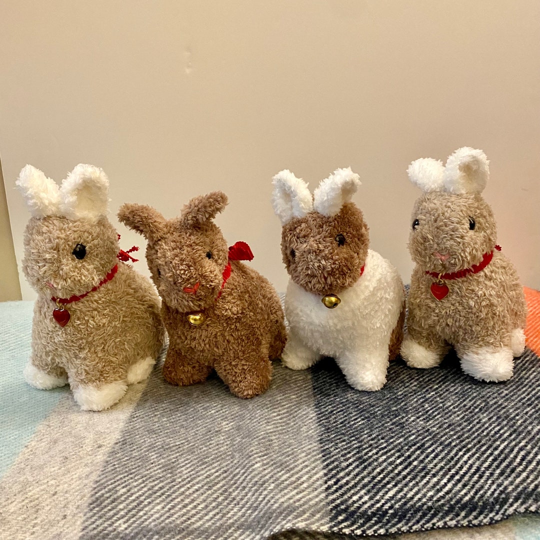 Crochet Fluffy Rabbit Plush - Etsy