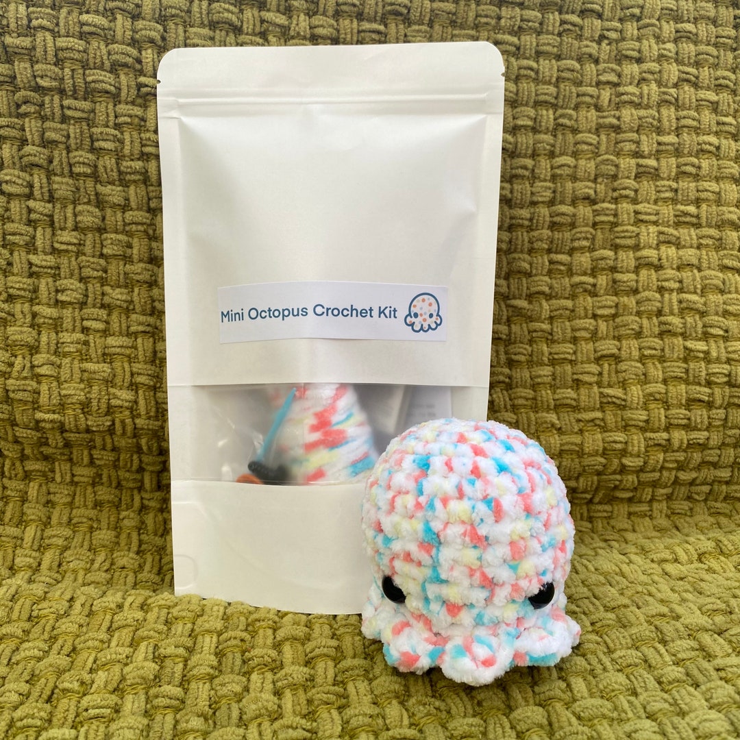 Mini Octopus Crochet Kit - Etsy