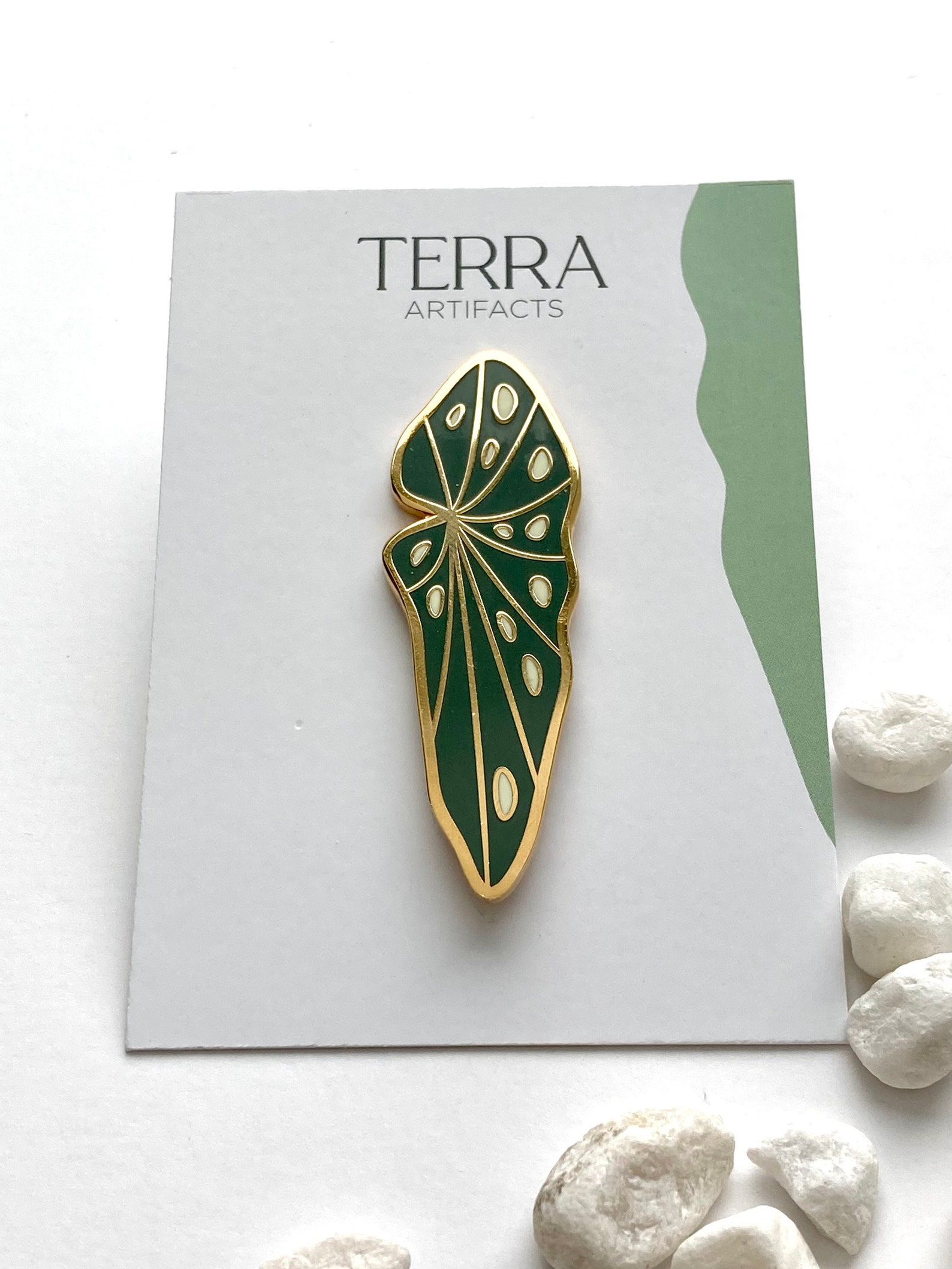 Leaf Enamel Pin Collection - Etsy