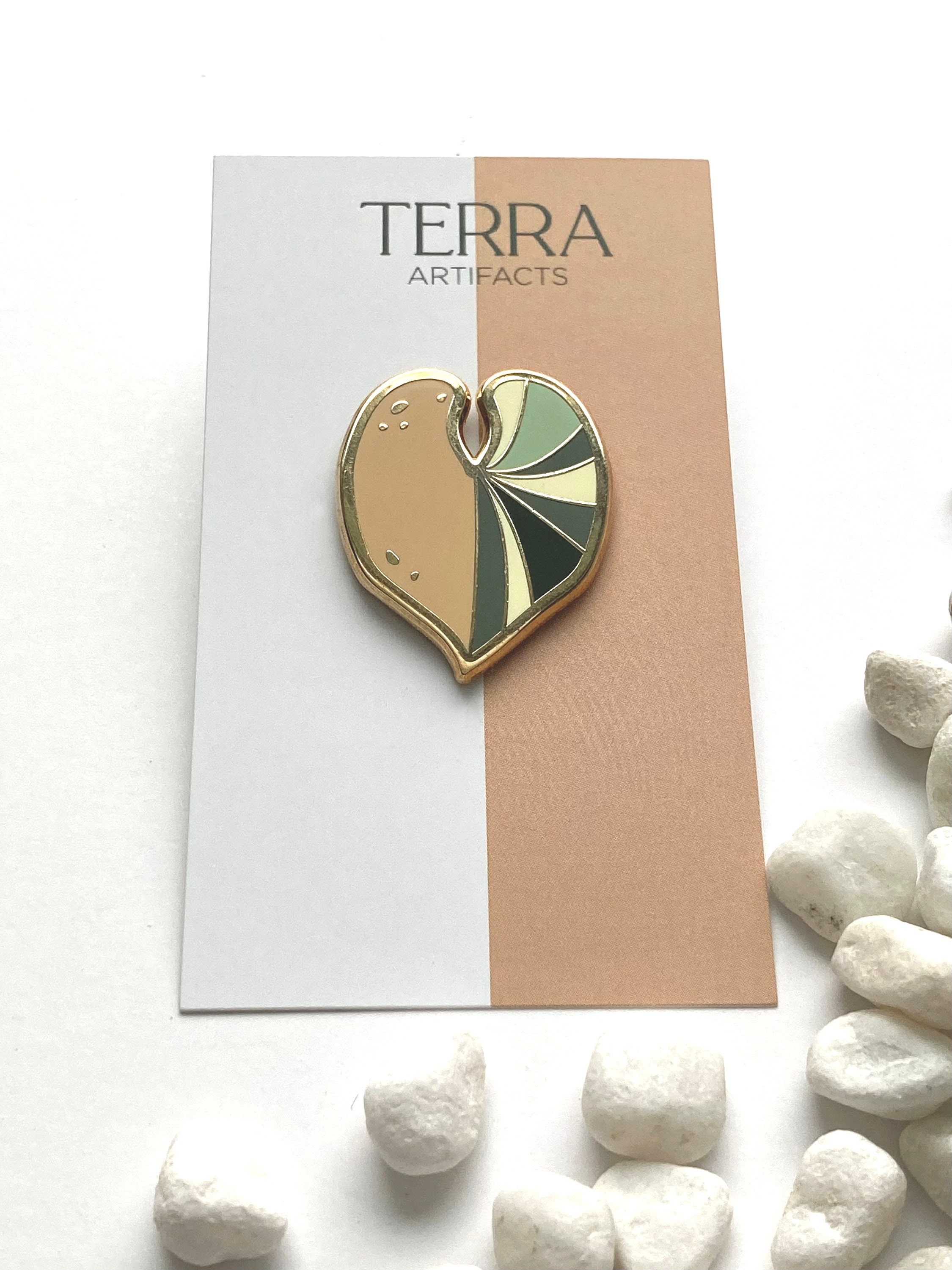 Leaf Enamel Pin Collection - Etsy