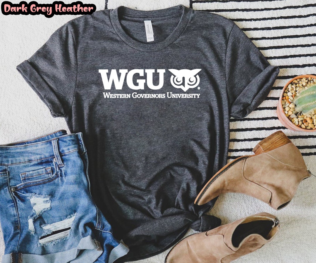 WGU Shirt Western Governors University Shirt University - Etsy