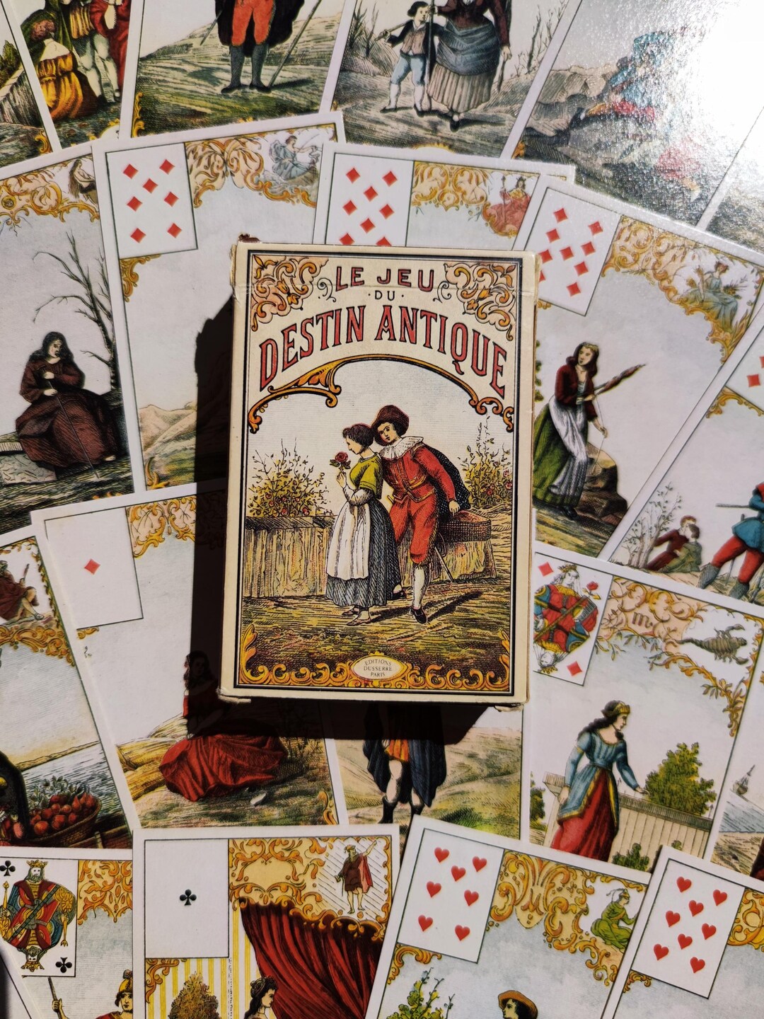 Le Jeu Du Destin Antique – French Oracle 32 Cards, Guidebook, 1980s ...