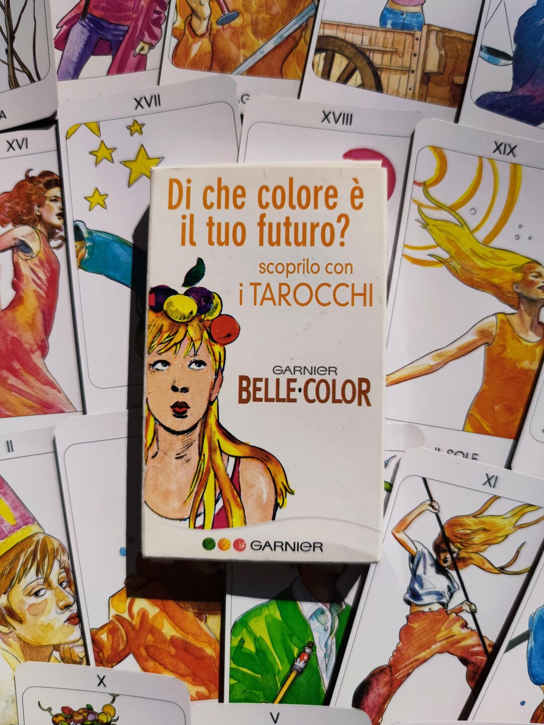 Tarot Garnier Belle Color 2006 – Rare Italian Promotional Mini Tarot ...