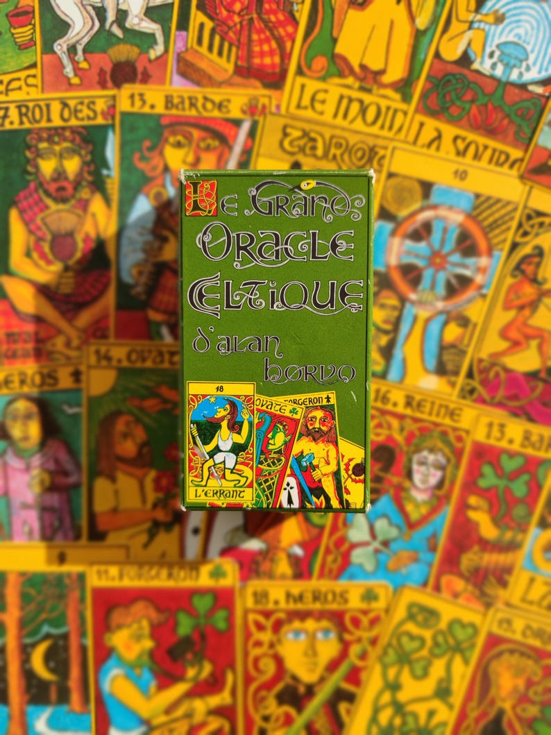 Grand Celtic Oracle 1981 – Rare 72-card Collector Deck With French ...