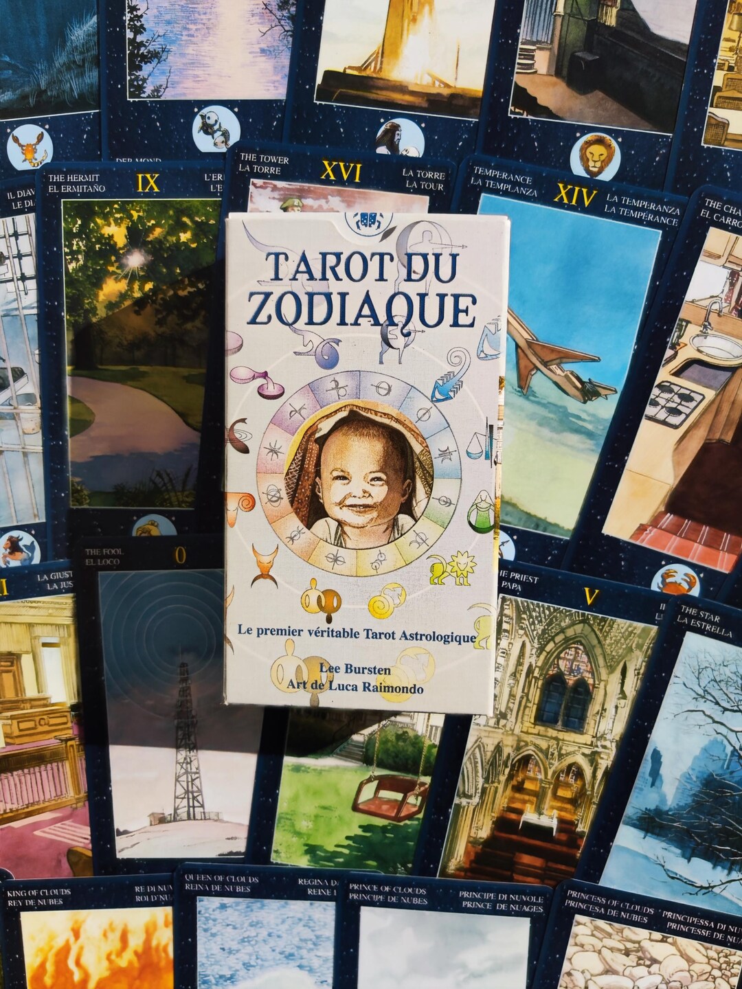 Tarot Du Zodiaque 2007 by Lee Bursten – Rare 78-card Astrological Tarot ...
