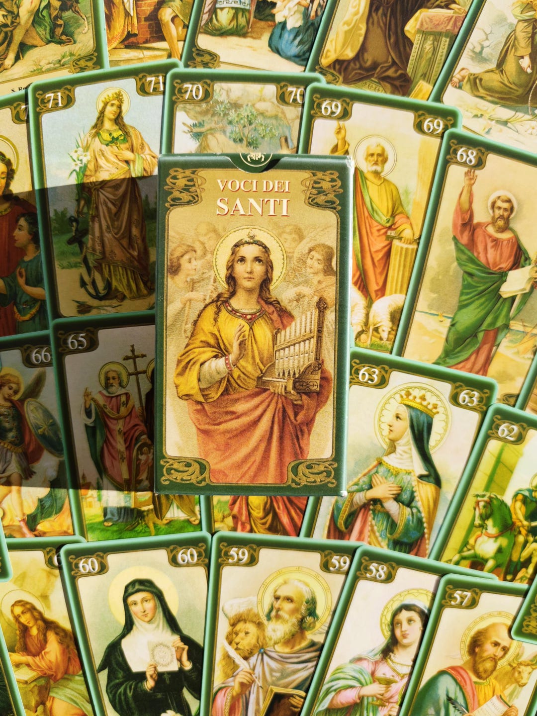 Voice of the Saints Tarot – Rare 2004 Lo Scarabeo Deck – 78 Christian ...