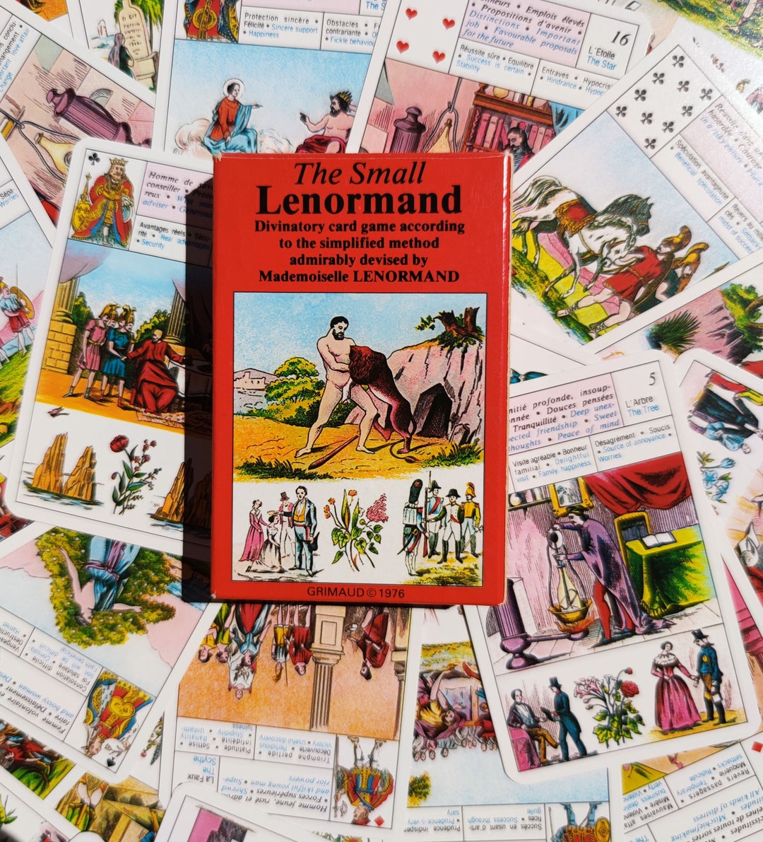The Small Lenormand of Mlle Lenormand 1976 -gift-divination-cartomancy ...