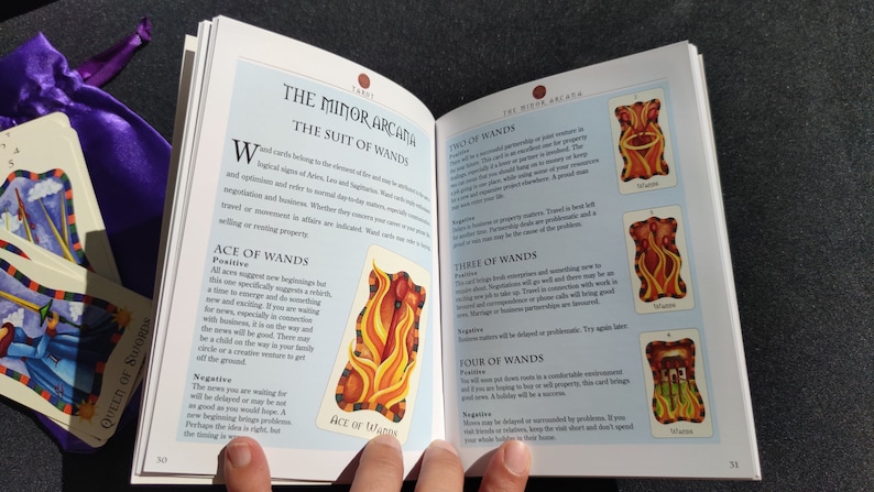 Sasha Fenton Tarot – Complete Box Set With 78 Cards and Guidebook - Etsy