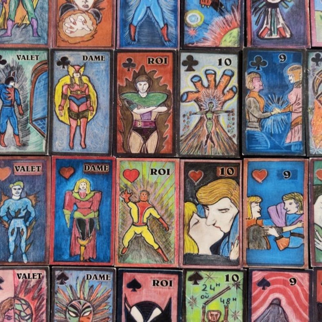 Rare French Oracle Deck – L’arcanatempo (32 Cards, 2 3/8" X 3 1/2 ...