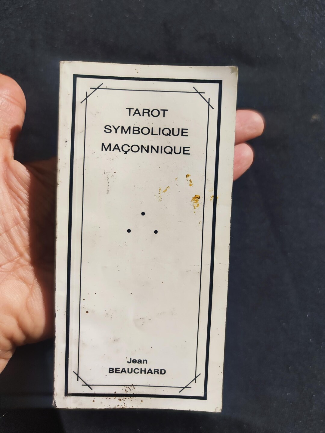 Jean Beauchard Masonic Tarot Booklet 1987 – Symbolism, Esoteric ...