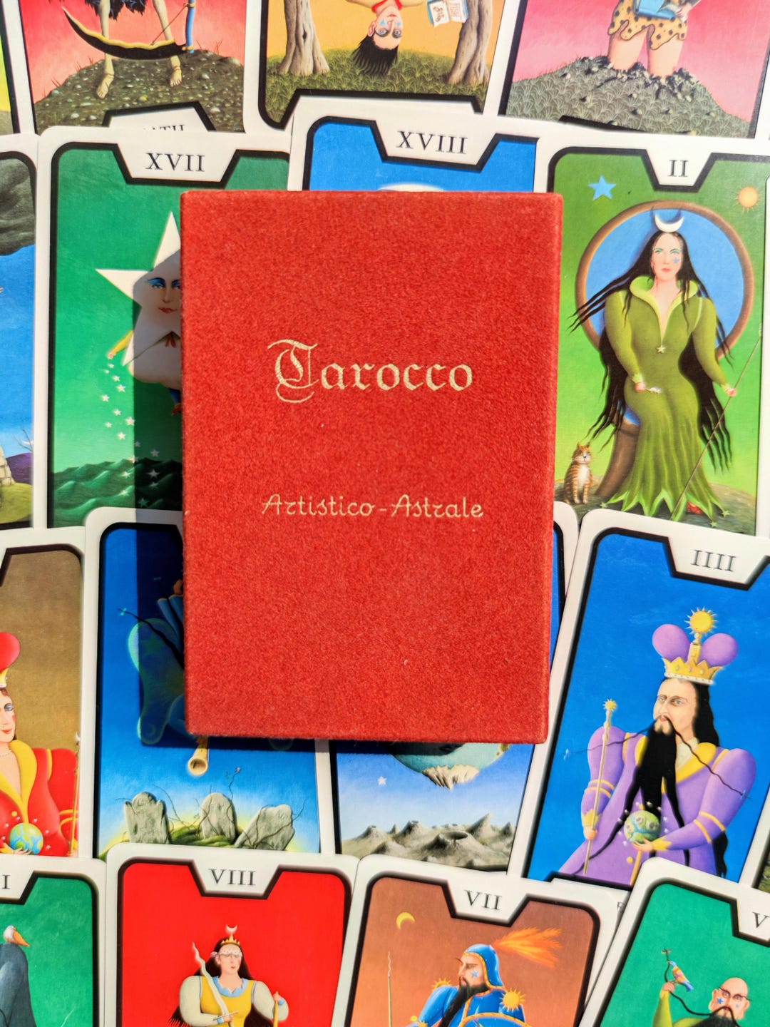 Tarocco Aritisco-astrale Tarot Deck – 78 Cards – Fergus Hall – Original ...