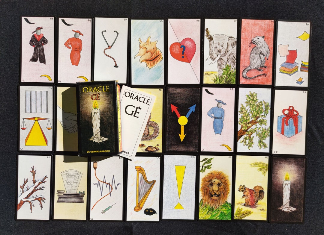 Oracle divinatoire français Gé 1991-cadeau-divination-cartomancie ...