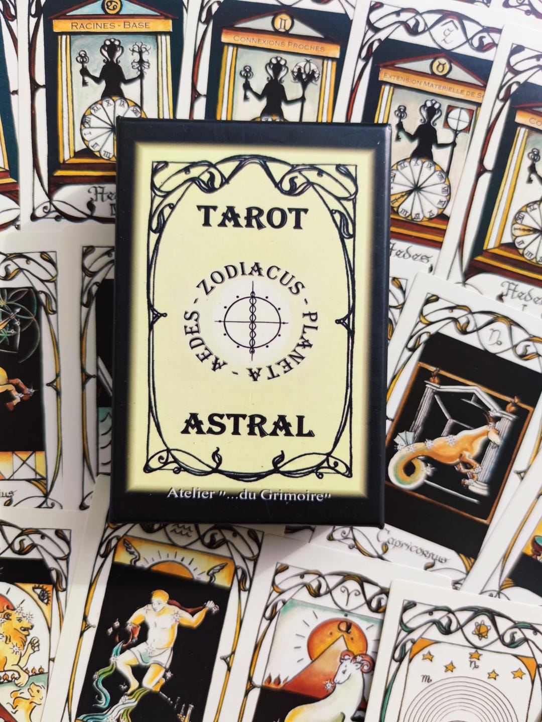 Tarot Astral 34 Cards + Guide – French Contemporary Divination Deck ...