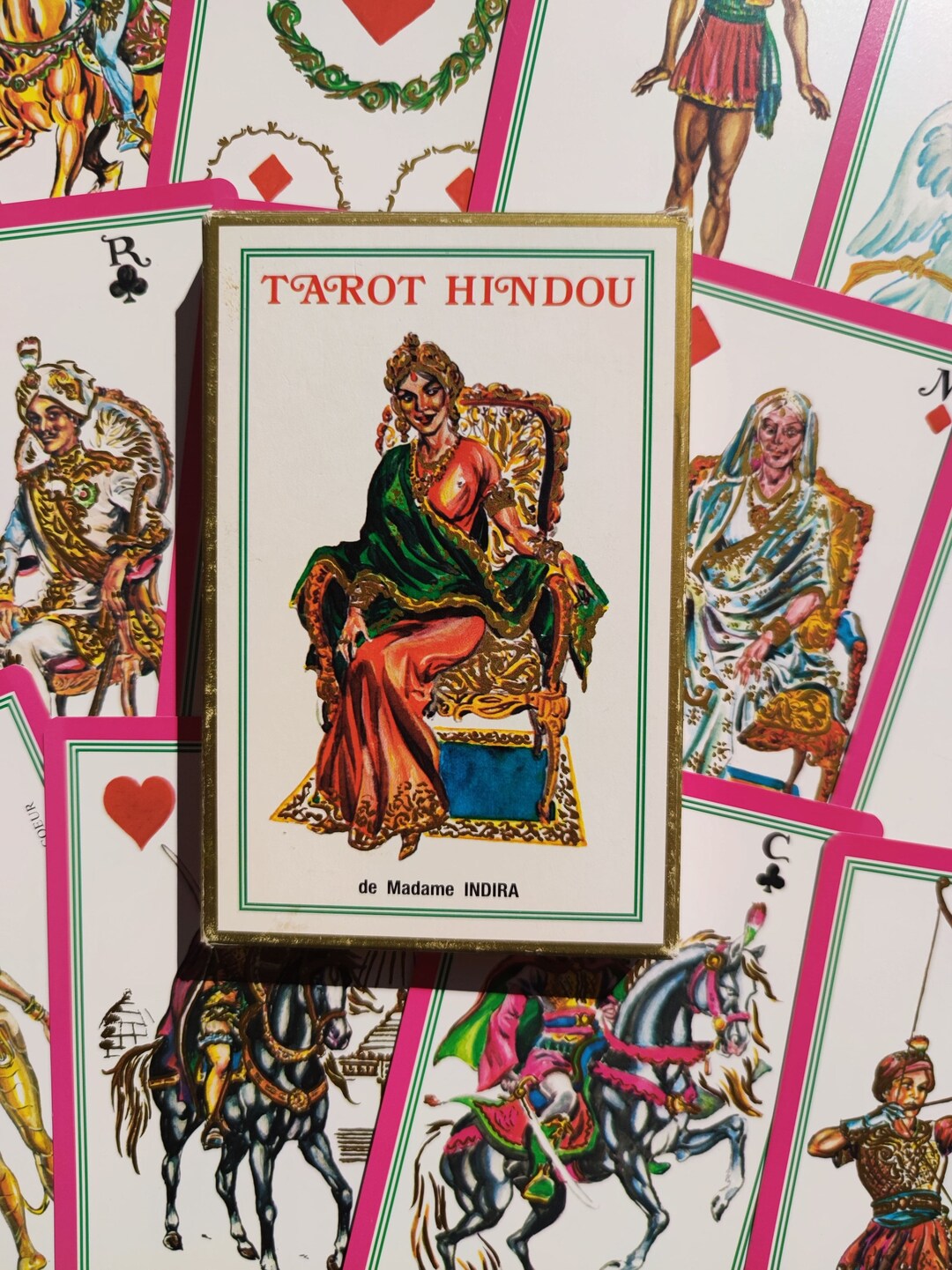 Hindu Tarot by Madame Indira (1993) – Rare Divination Deck – 30 Cards ...