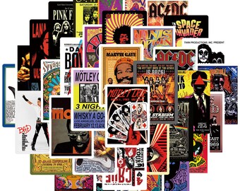 Alternative Rock Stickers - Etsy