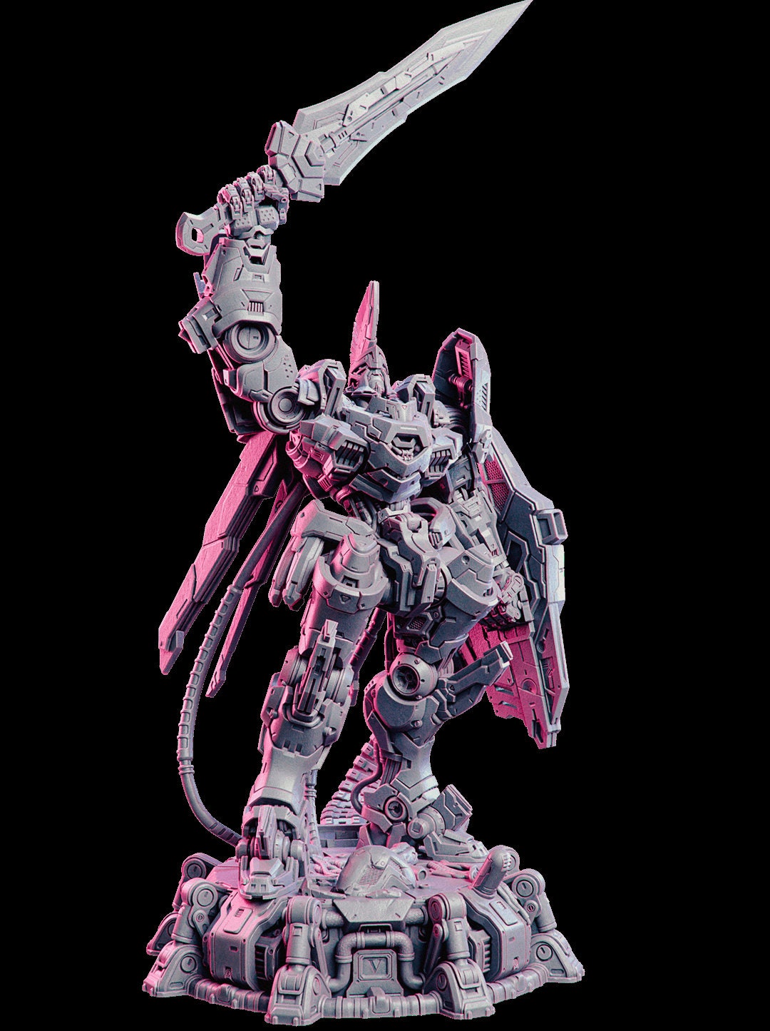 Mecha Maximus Victorius 3D Printed Tabletop Ready Resin Miniatures Only ...