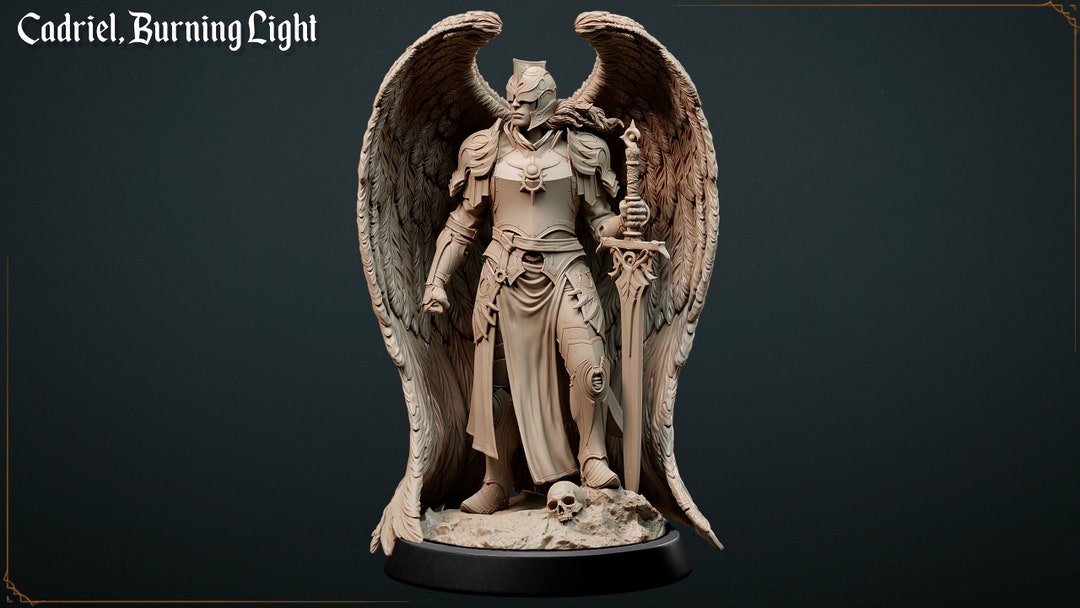 Cadriel, Burning Light 3D Printed Tabletop Ready Resin Miniatures Only ...