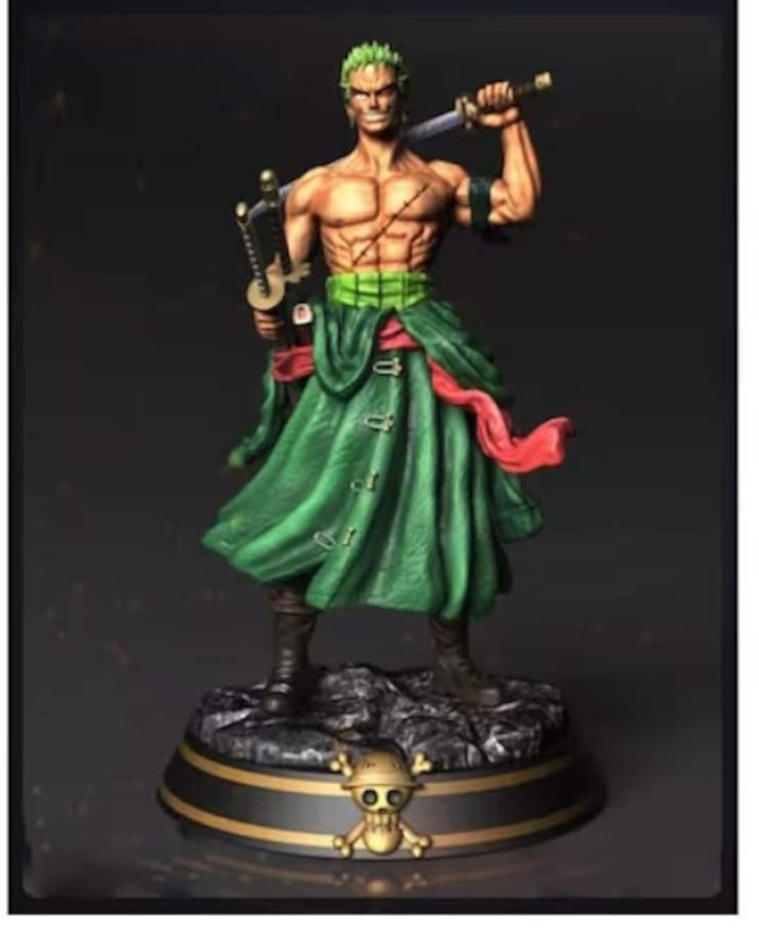 Roronoa Zoro One Piece 3d Resin Printed - Etsy
