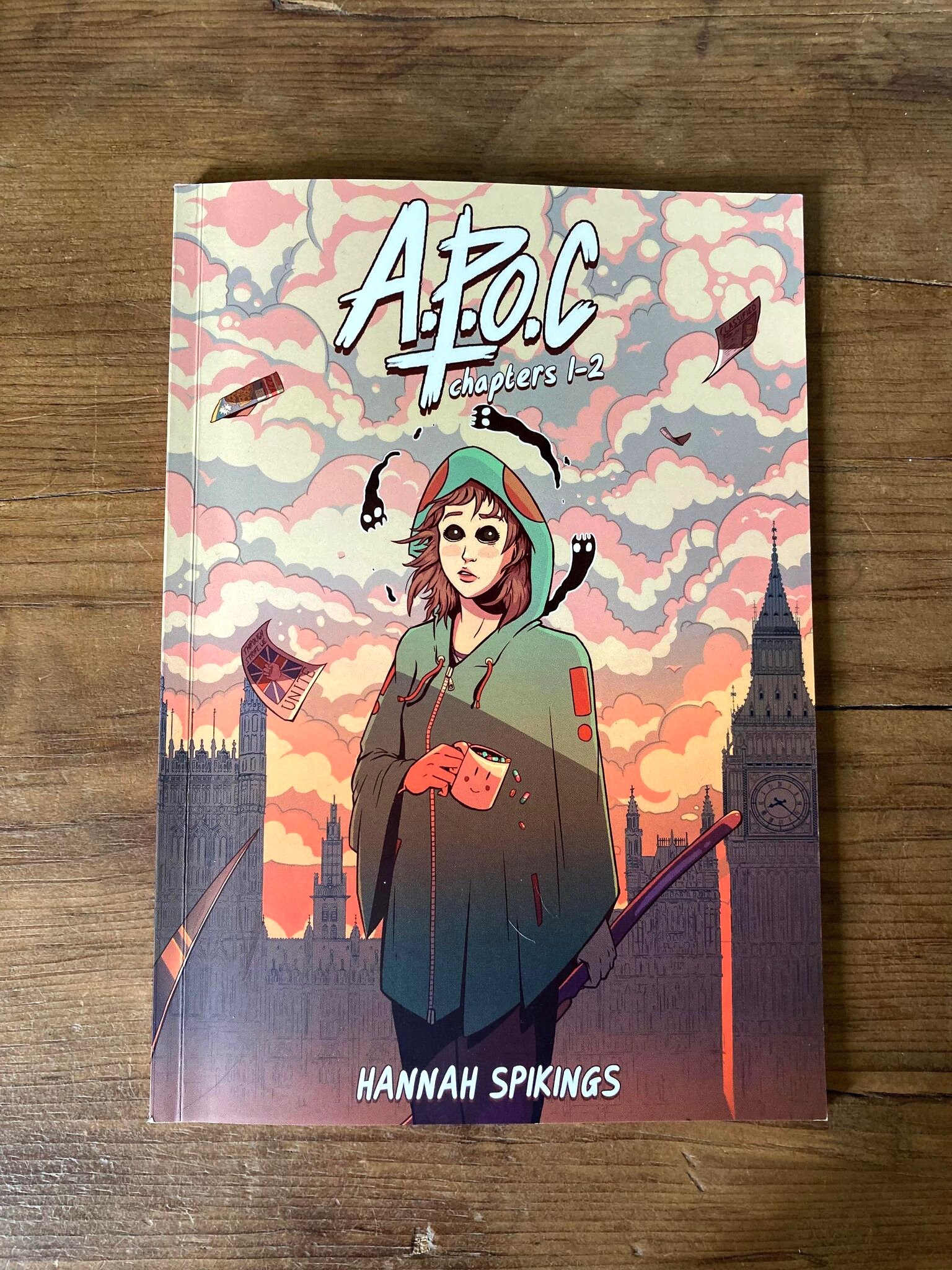 APOC Comic, Chapter 1-6, Web Comic, Supernatural Urban Fantasy, Action ...