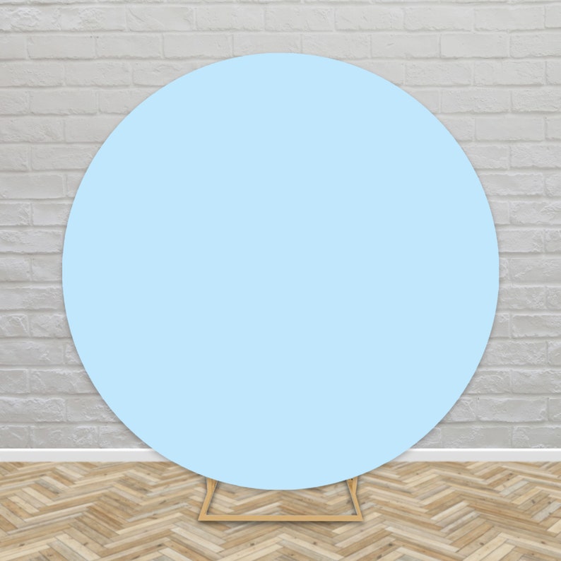 White Black Pink Round Backdrop Cover Wedding Baby Shower - Etsy