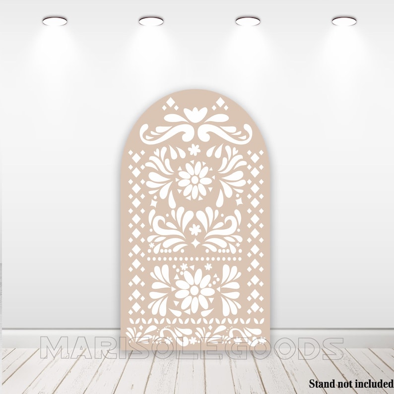 Mexican First Fiesta Printed Arch Backdrop Covers Cielito Lindo Fabric ...