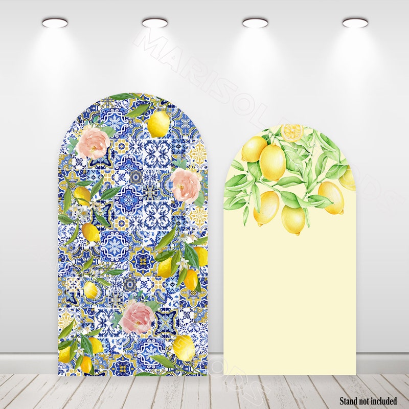 Lemon Backdrop - Etsy
