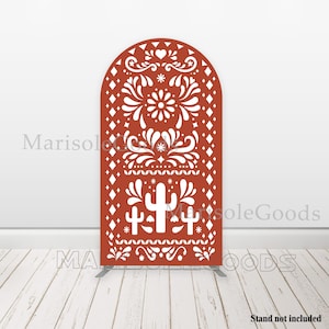 Mexican First Fiesta Printed Arch Backdrop Covers Cielito Lindo Fabric ...