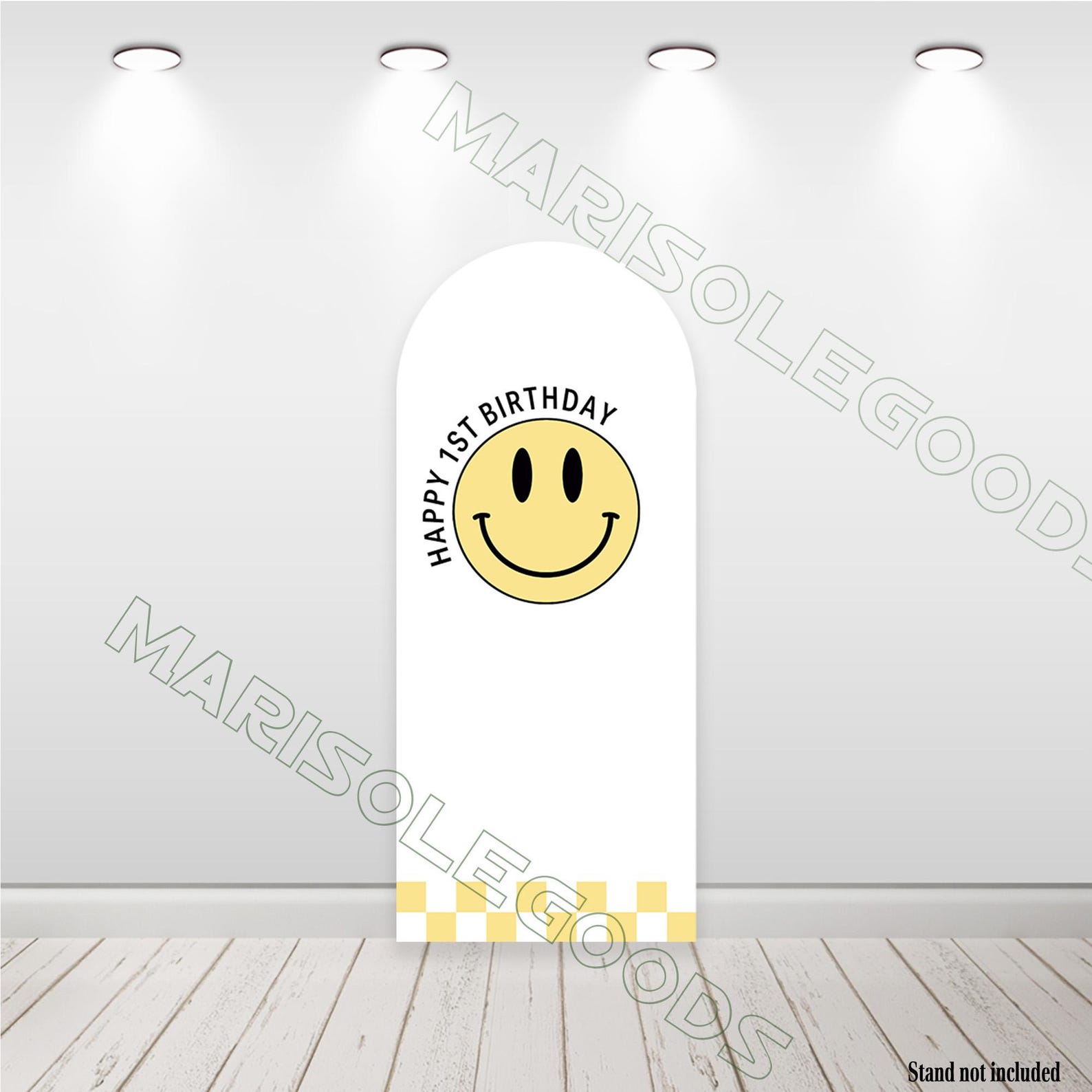 Happy Dude 1st Birthday Arch Backdrop Cover - Etsy