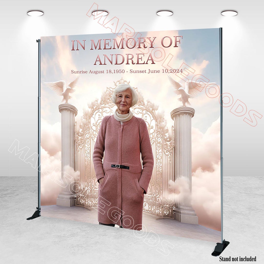 Memorial Photo Backdrop,repass Backdrop,funeral Photography Background ...