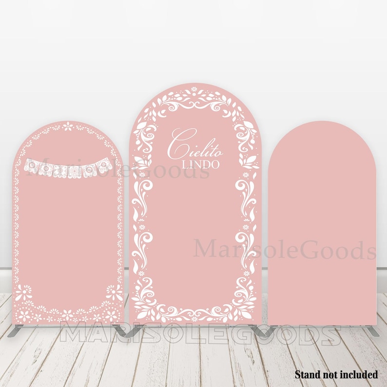 Mexican Fiesta Arch Backdrop Cover, Cielito Lindo Pink - Etsy