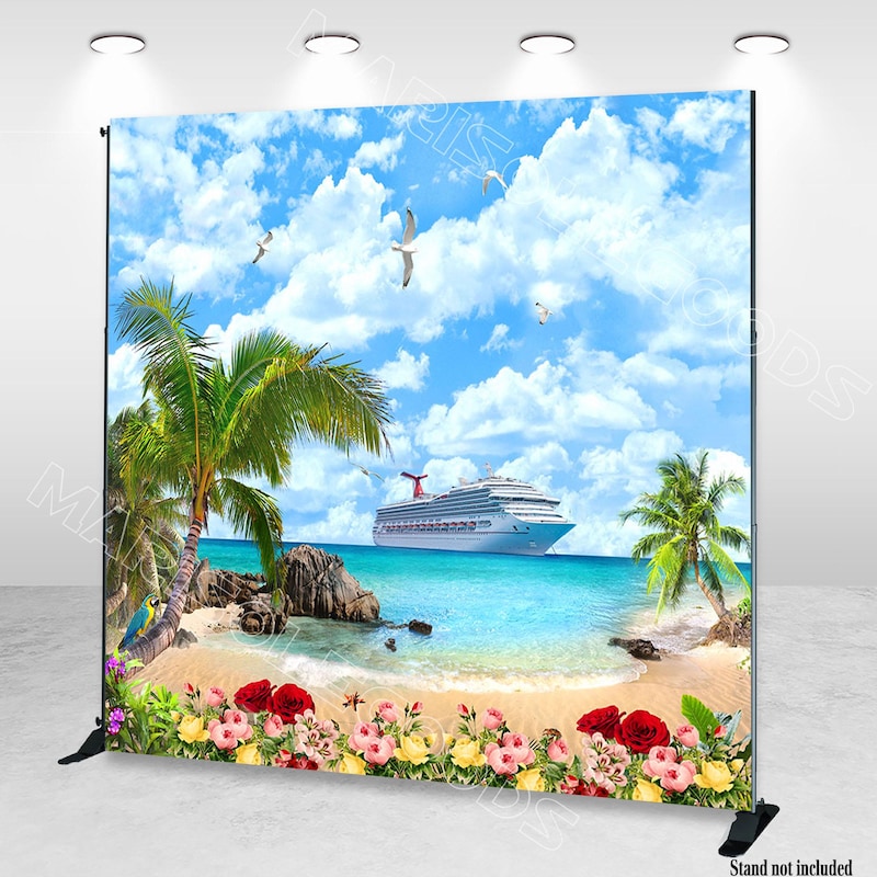 Cruise Ship Backdrop - Etsy