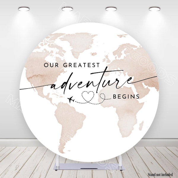 World Map Backdrop - Etsy