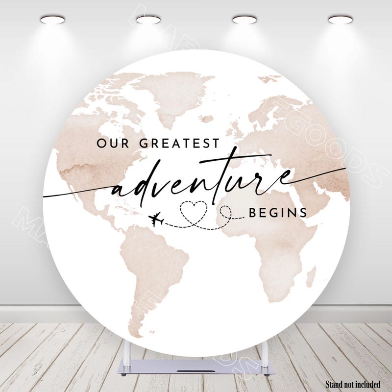 World Map Backdrop - Etsy