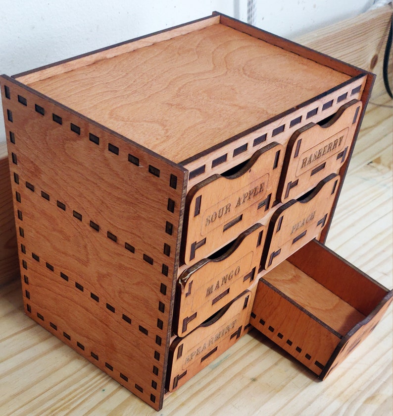 Customizable Tile-able Miniature Chest-of-drawers - Etsy