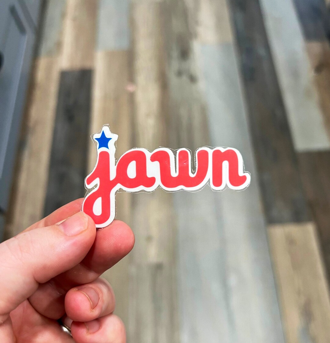Philly Baseball Jawn Waterproof Sticker, Philly Jawn, 2022 World Series ...