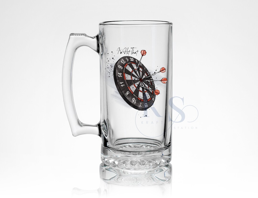 Dart Board and Darts, Tankard, Darts Gift, Stein Mug, Birthday Gifts ...