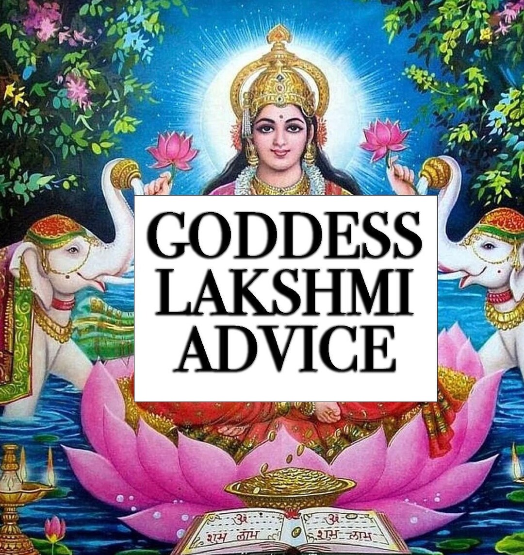 Message From Goddess Lakshmi Channeled Advice for You Psychic Tarot Same Day - Etsy