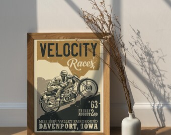Motorcycle Races - Etsy