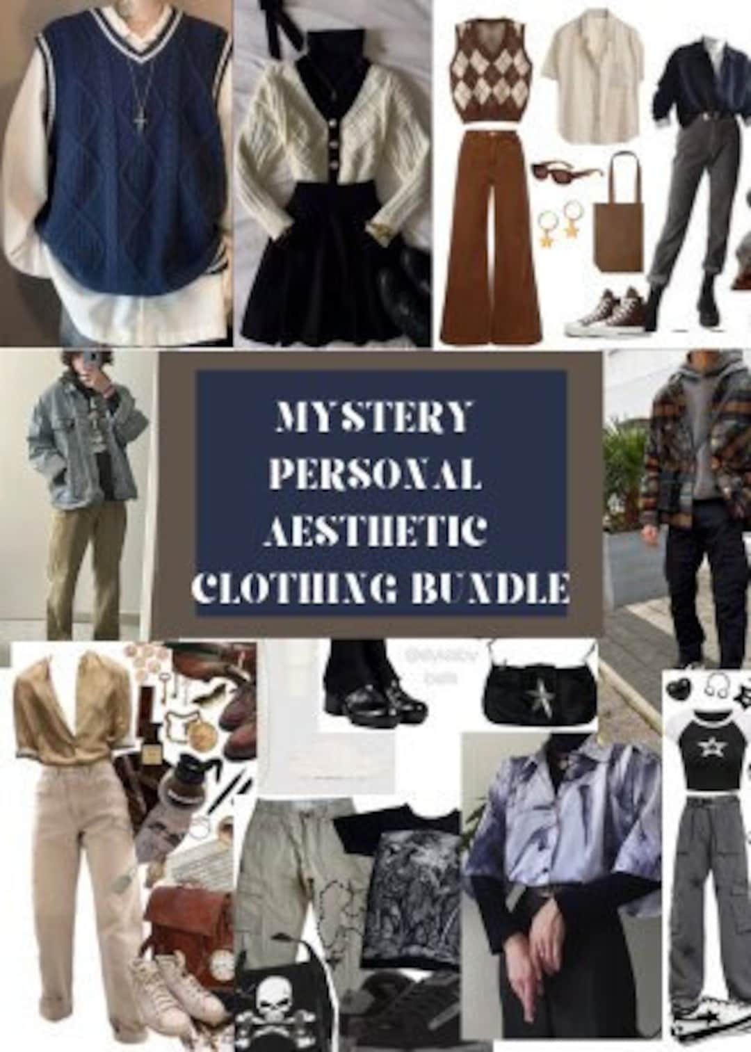 Vintage Style Mystery Clothing Box for Men and Women - Etsy UK