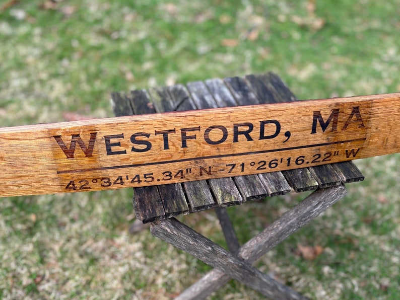 Personalized Barrel Stave Sign - Etsy