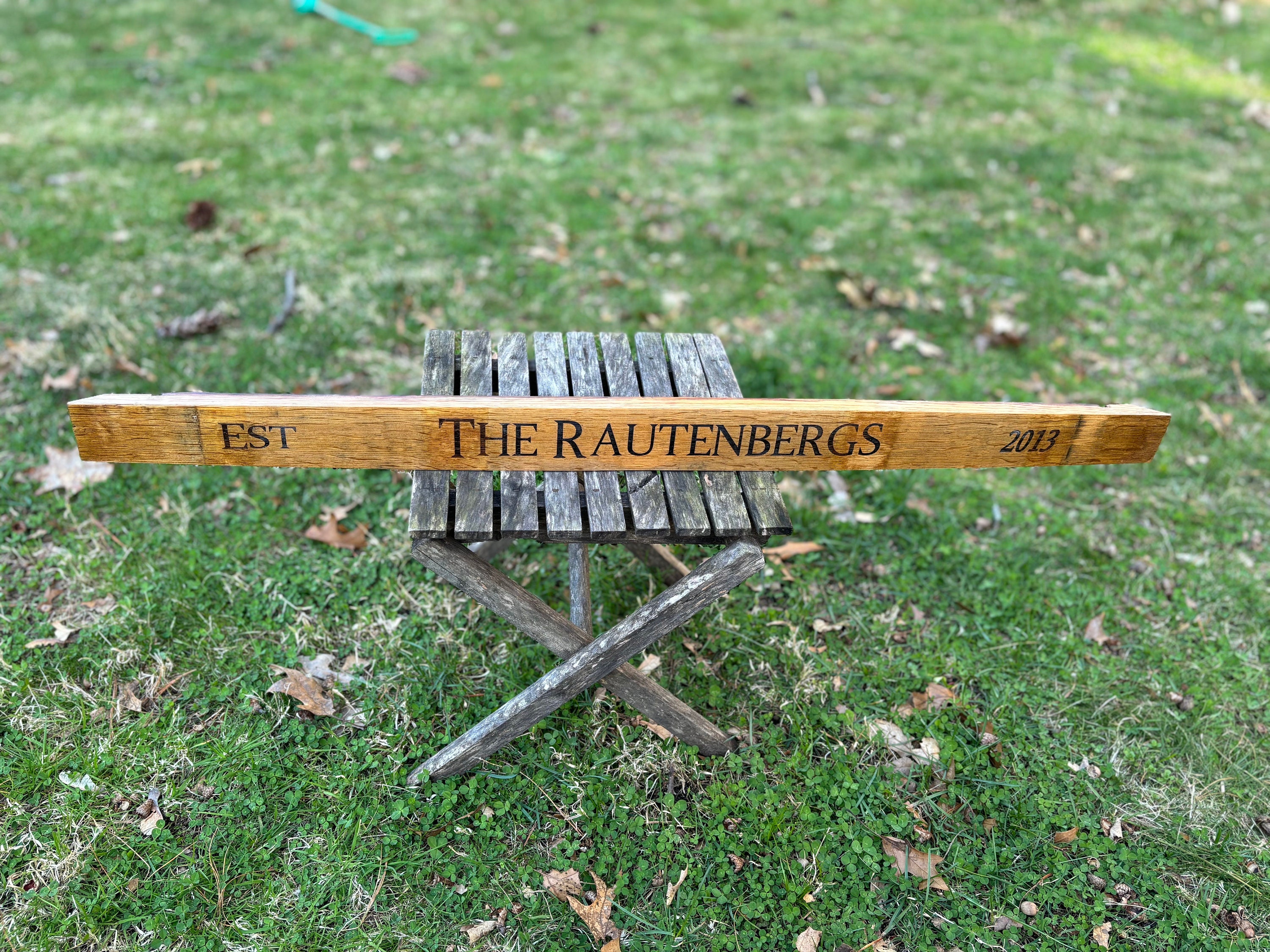Personalized Barrel Stave Sign - Etsy