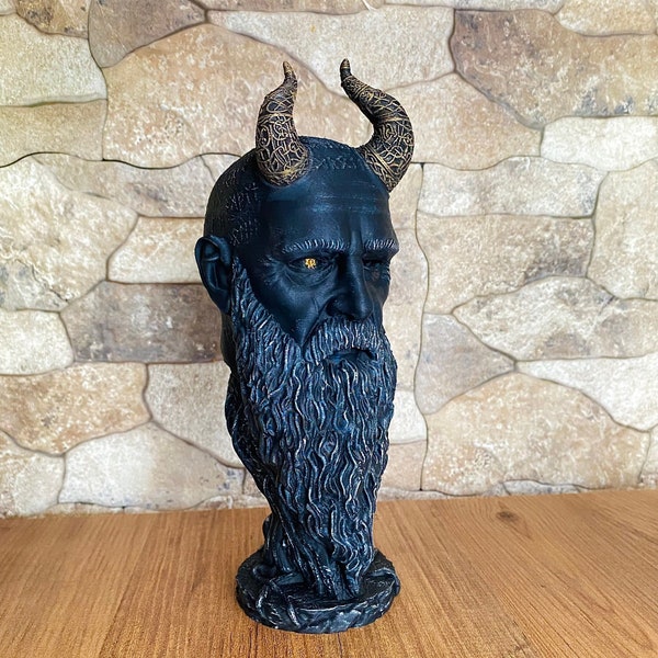 Mimir Head God of War - Etsy