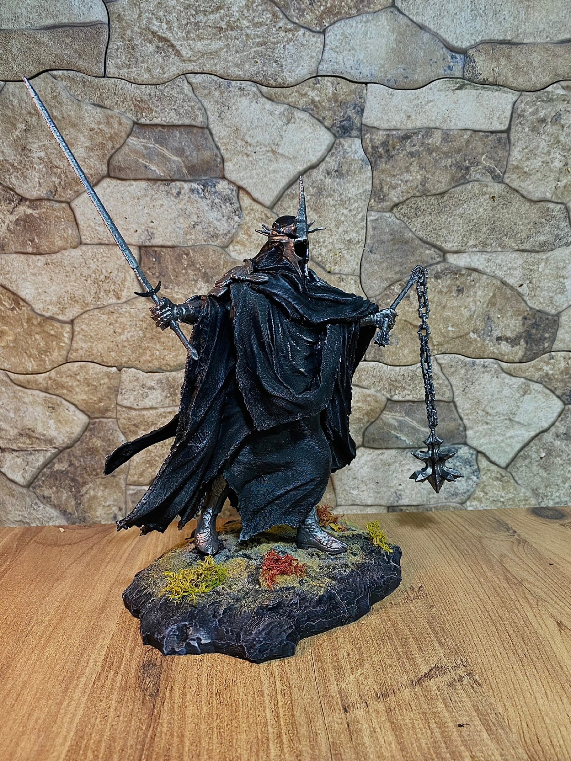 Witch King Figure Lord of the Rings Ringwraith nazgûl - Etsy
