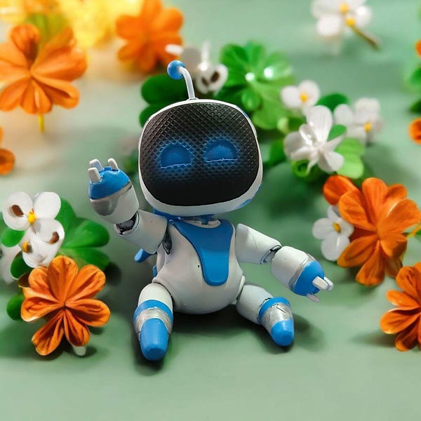 Astro Bot Figure - Etsy