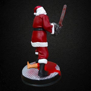Santa Terrifier 3d Resin Statue | the Art Clown Terrifier Figure ...