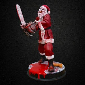 Santa Terrifier 3d Resin Statue | the Art Clown Terrifier Figure ...