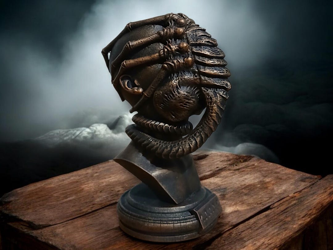 Alien Romulus Facehugger Alien Statue Facegugger Statue Alien 3d Resin ...