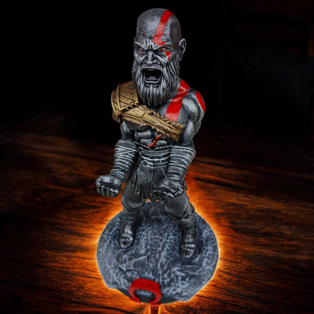 God of War Kratos Controller/phone Stand | Kratos Joystick Stand | God ...