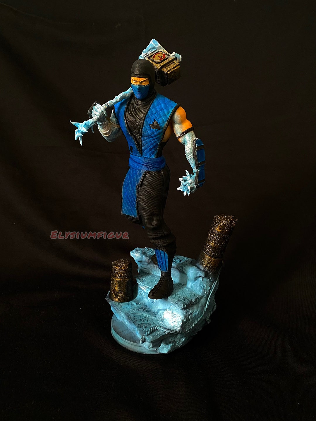 Mortal Kombat Sub Zero Collectible Figurine|action Figure |gift | Home ...